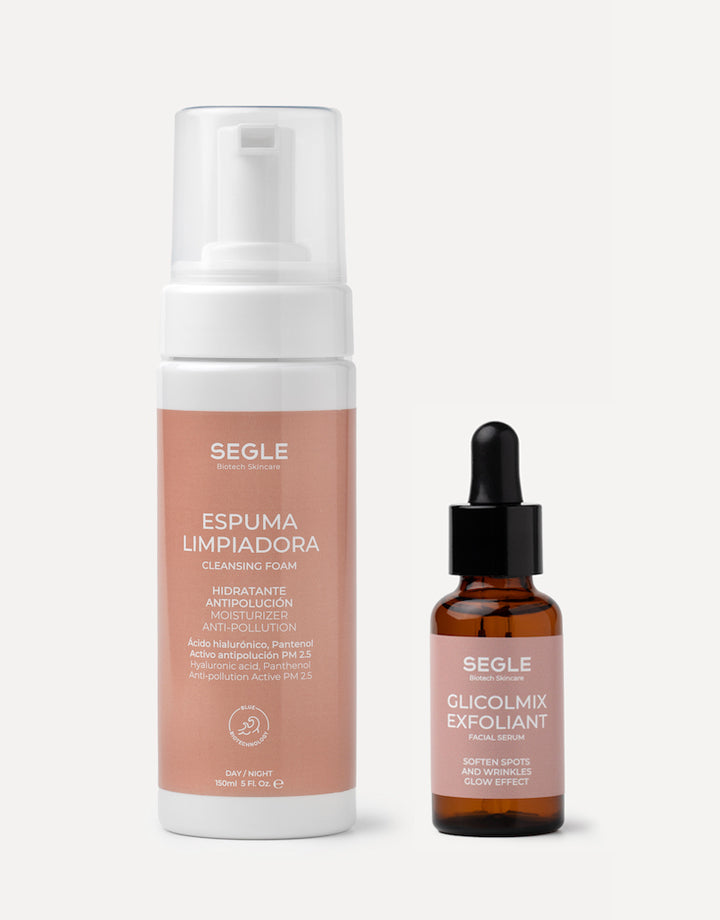 Sérum exfoliante facial peeling Glicolmix + Espuma Facial – SEGLE ...